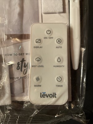 Levoit replacement remote LV600HH Hybrid ultrasonic Humidifier READ | eBay