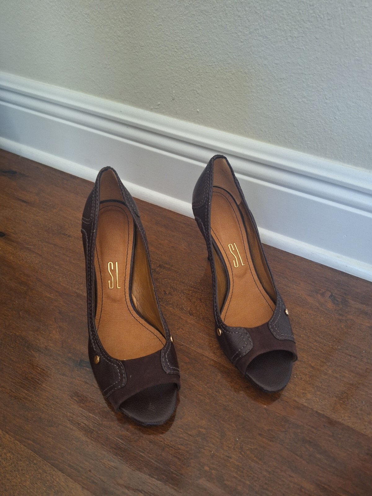 SANTA LOLA BRAZILIAN LEATHER HIGH HEEL SHOES. SIZE … - Gem