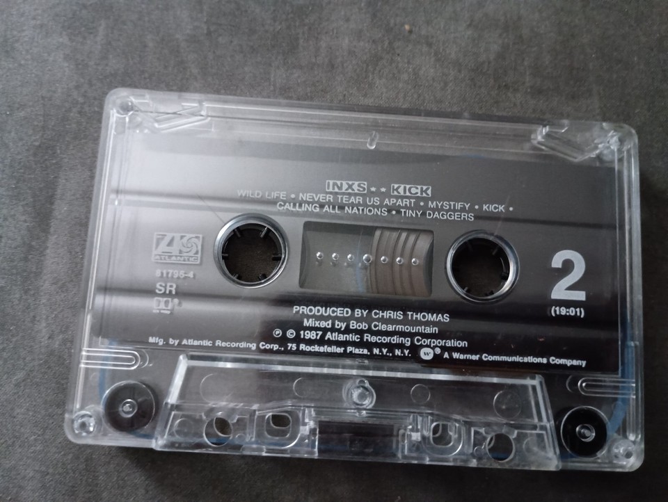 INXS "Kick" Cassette Tape Rock 80s with Need You Tonight | eBay