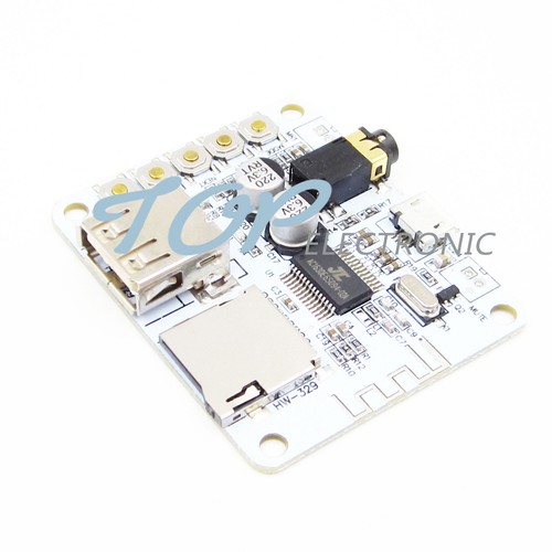 Micro USB DC 5V Audio Receiver Board Amplifier BT TF Card Decode Player ...