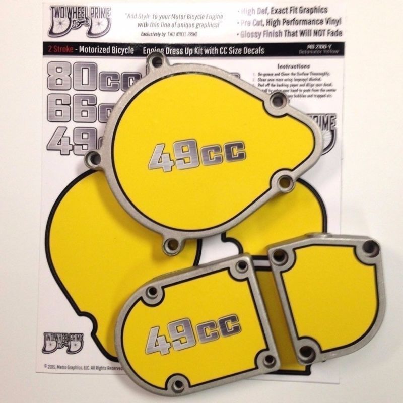 Can-Am ATV, Side-by-Side & UTV Decals & Emblems 49cc Motorized Bicycle ...