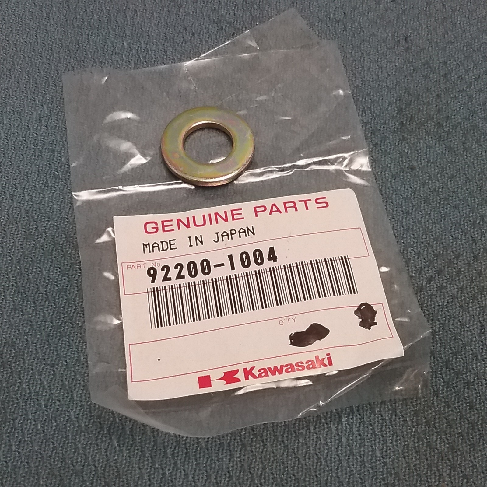 NEW KAWASAKI 92200-1004 WASHER, 12.3X23X2.3 1993-2020 | eBay