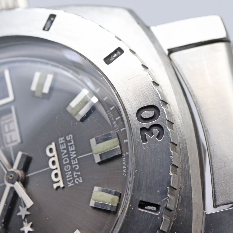 ORIENT KING DIVER 1000 CB.349-11340 37.5mm Automatic Gray Dial Men's ...