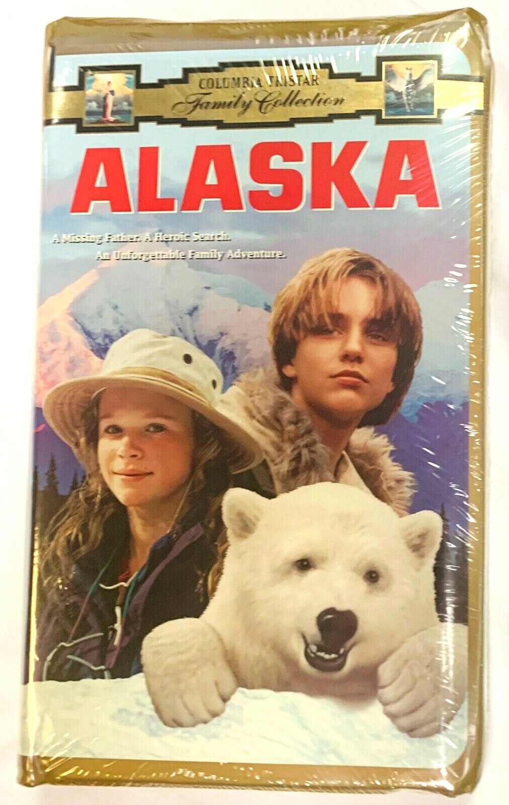 Alaska (VHS, 1996) Columbia Tristar Dirk Benedict, Charlton Heston; NEW ...