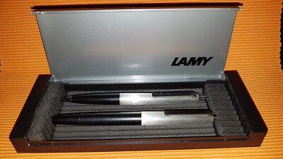 Lamy Set, Füller 81, Kuli 281, Edelstahl/schwarz, Geschenkbox | eBay.de