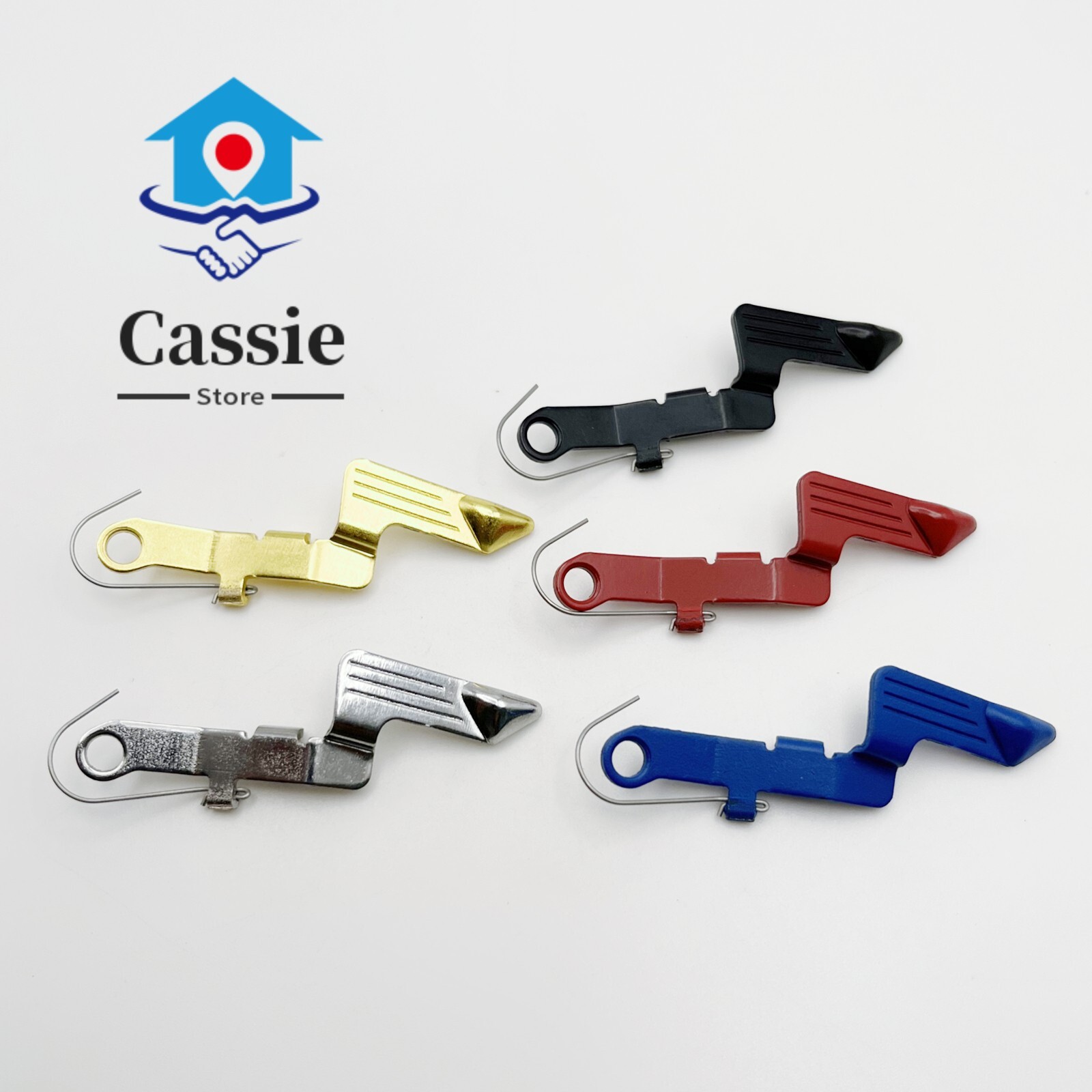 G43x Slide Release Ghost Bullet Black Forward Slide Release For Glock 3 ...