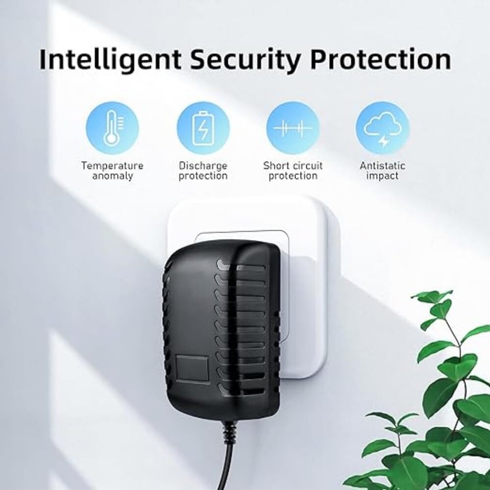 AC/DC WALL MNT ADAPTER 12V 7.2W for CUI Inc. SWI6-12-E-P5 Power Supply ...