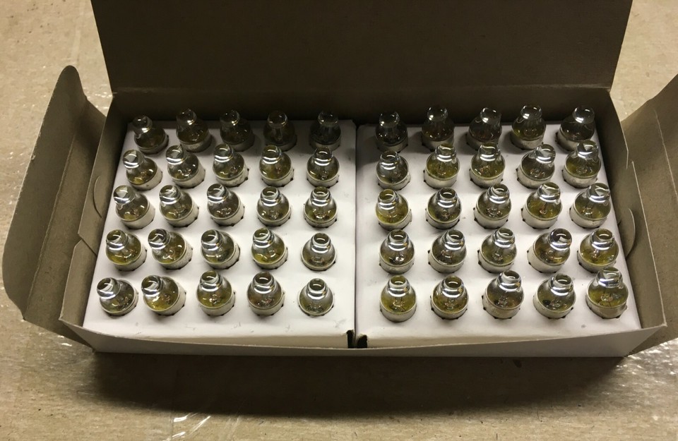 12 Pack Magnifier Bulb Miniature Lamp Light Bulb #222 222 2.25V .25Amp ...