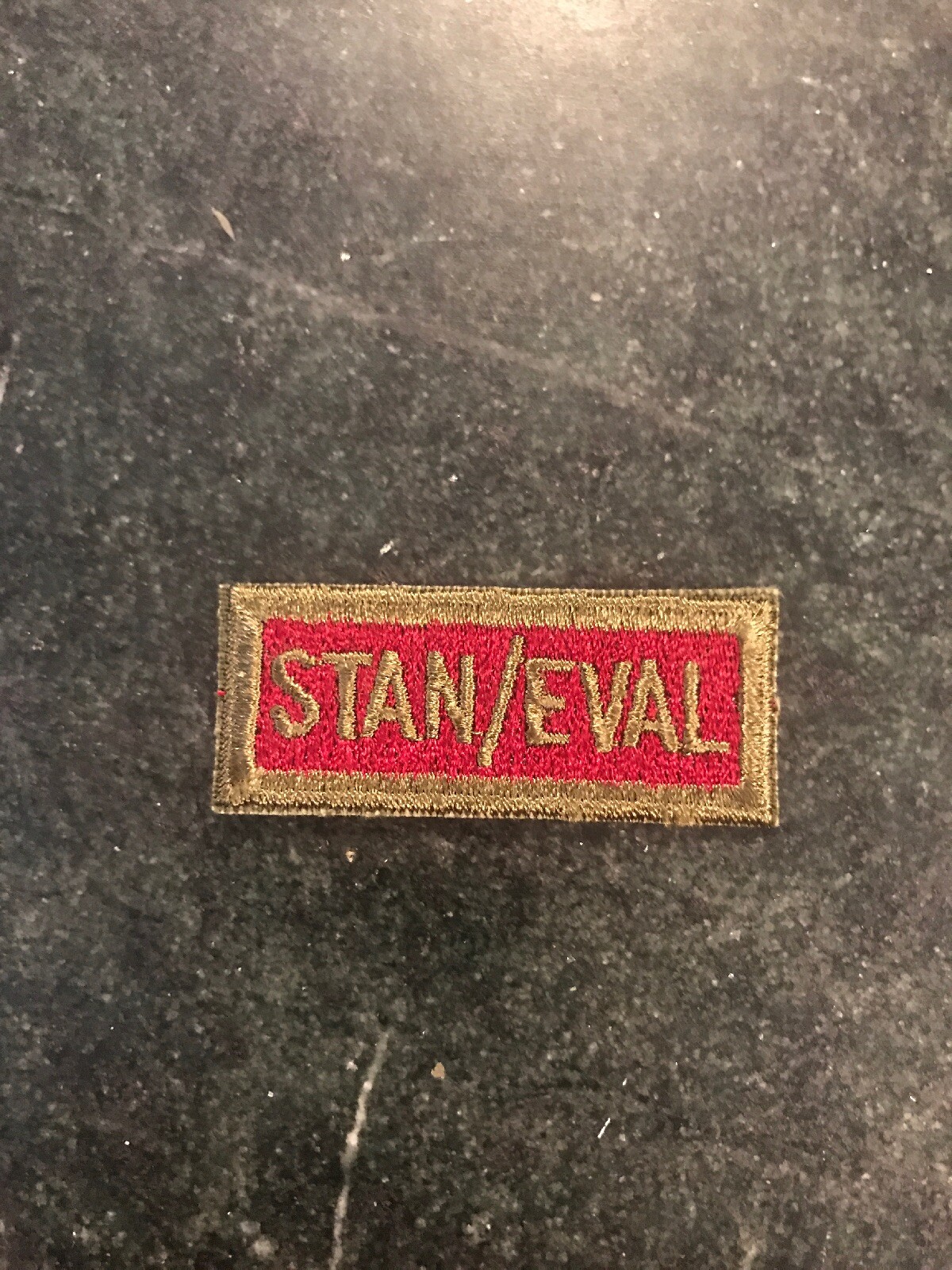 70s 80s Era Patch USAF Air Force Stan Eval Tab Rare Vtg Standardization ...