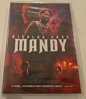 Mandy DVD Nicolas Cage Horror Cult 2017 Movie BRAND NEW SEALED RARE ...