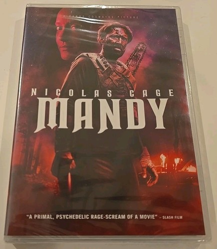 Mandy DVD Nicolas Cage Horror Cult 2017 Movie BRAND NEW SEALED RARE ...