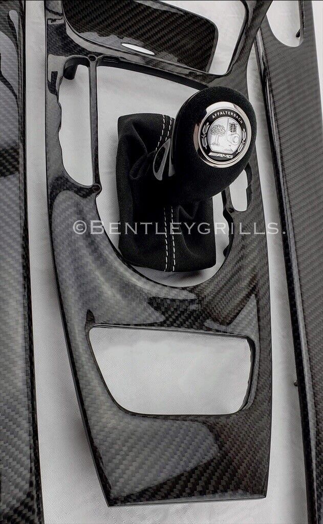 Mercedes Benz SL R230 Carbon Fiber Interior Trim Genuine Carbon Fiber ...