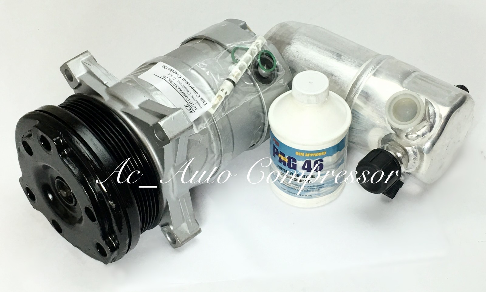 1994-1996 BUICK ROADMASTER/ CADILLAC FLEET WOOD A/C COMPRESSOR KIT PART ...