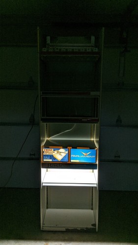 Cigarette Display Case Rack Tobacco Fixture Sign Gas Station ...