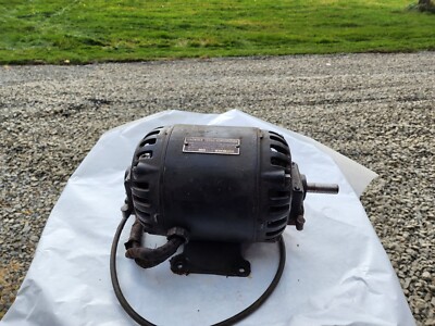 Wagner 1/4 HP. Antique / Vintage Repulsion Induction Elec. Motor Type ...