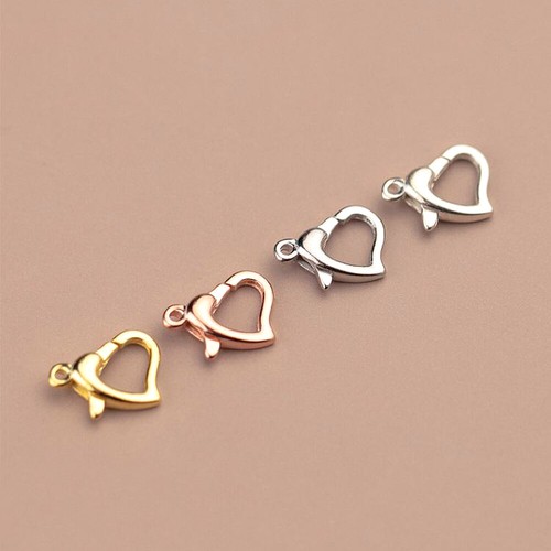 S925 Sterling Silver DIY Trigger Lobster Clasp Claw for Bracelet ...
