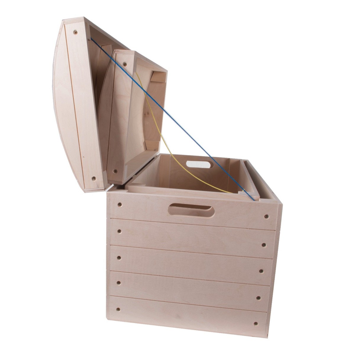 Unfinished Wood Storage Chest 12pcs Small Unfinished Wooden Boxes For