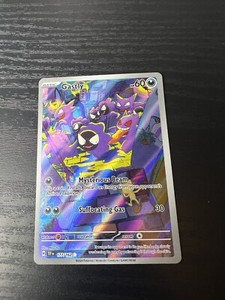 Gastly 2024 Scarlet & Violet: Temporal Forces #177/162 Illustration ...