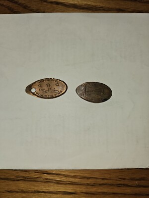 Pair Of Vintage Smashed Pennies | eBay