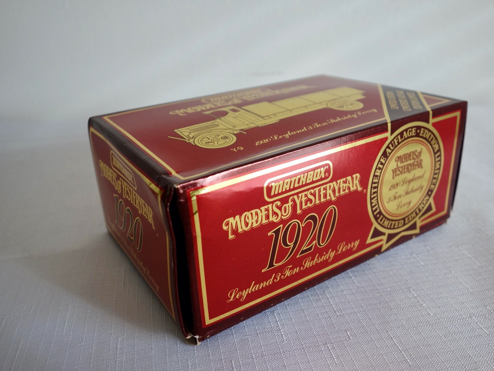 Matchbox Yesteryear 1920 Leyland 3 Ton Subsidy Lorry Y9 for sale online ...