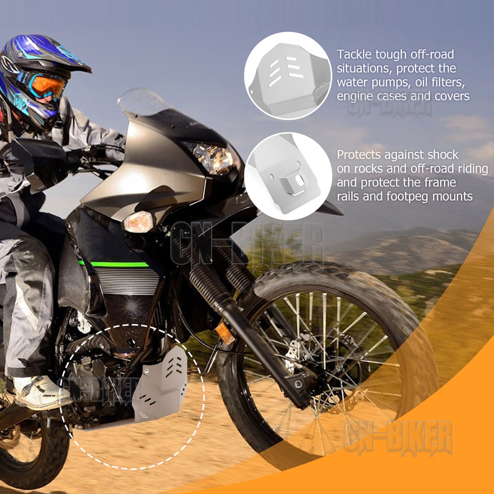 Engineering Skid Plate Guard Cover for Kawasaki KLR 650 KLR650 Camo ...