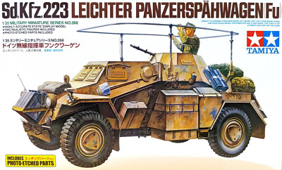 Tamiya 1/35 35268 WWII German Sd.Kfz.223 Leichter Panzerspähwagen(Fu) w ...
