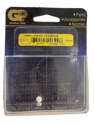 General Pump High Draw Chemical Injector Acid Repair Kit - #100804 | eBay