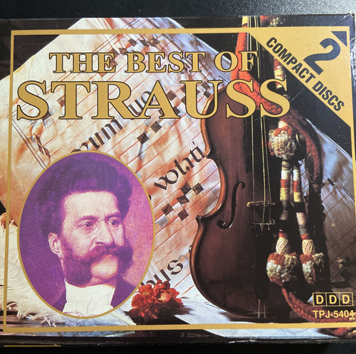 The Best of Strauss CD, Sep-1994, 2 Discs, Madacy Peoples Opera ...