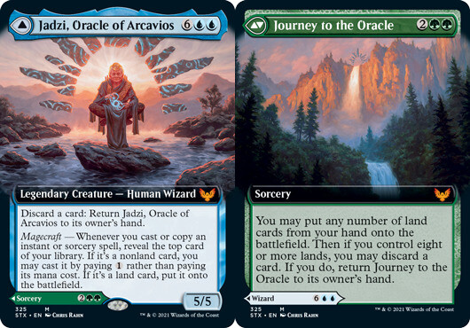 Near Mint, English - 1 x MTG Jadzi, Oracle of Arcavios - Extended Art ...