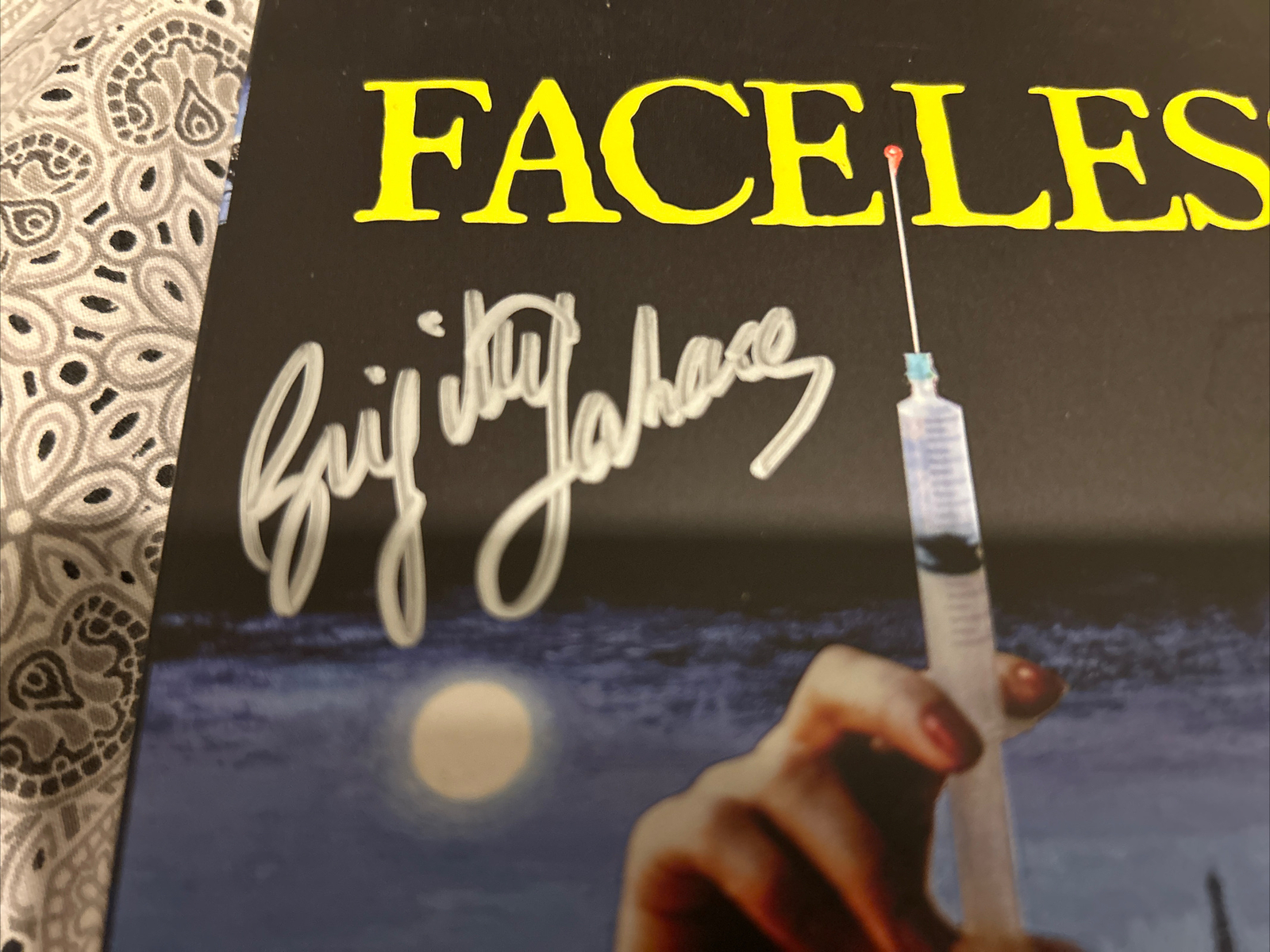 JESS FRANCO FACELESS 4K ULTRA HD UNCUT w/SLIPCASE SIGNED BY BRIGITTE ...