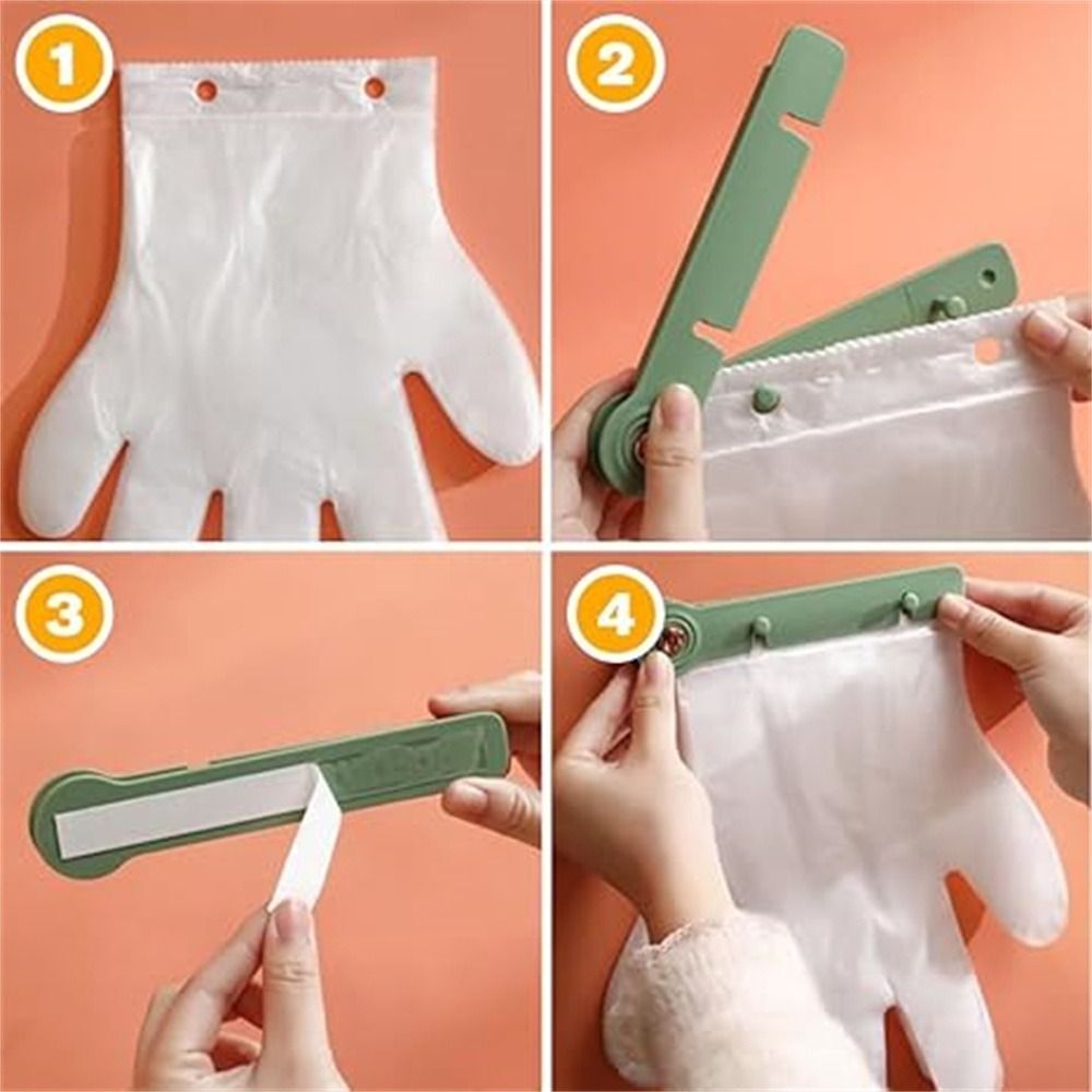 Non-slip Disposable Glove Holder Disposable Gloves Clip Kitchen Gadgets ...