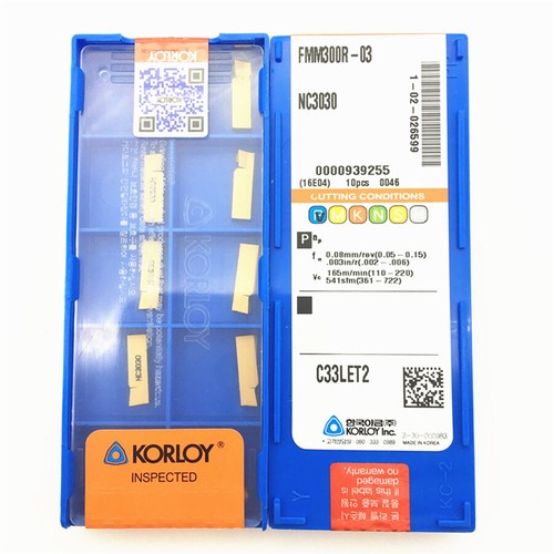 KORLOY FMM300R-03 NC3030 Carbide Inserts CNC TOOL # | eBay