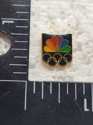 NBC OLYMPIC HAT LAPEL PIN PIN BACK USED (P1699) | eBay