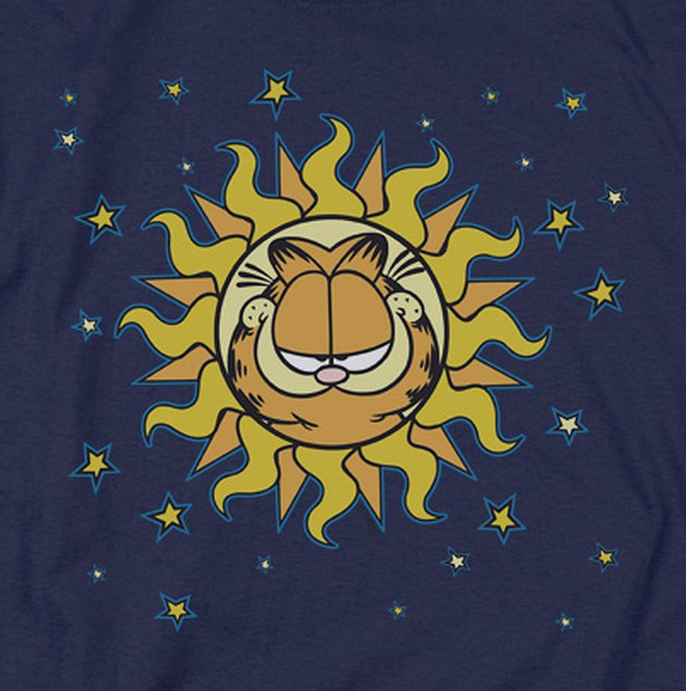 Garfield "Celestial" Pullover Hoodie, Sweatshirt or Long Sleeve T-Shirt ...