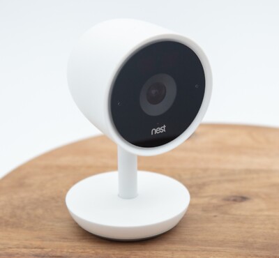 Nest Cam IQ Indoor Security Camera with Night Vision NC3100US - White 4K Sensor 813917020432| eBay