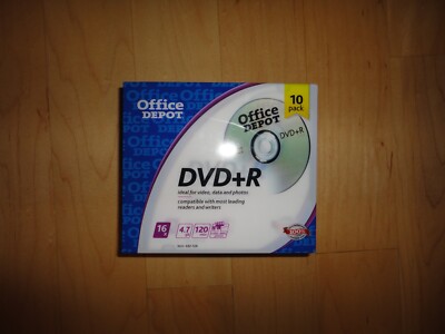 Office Depot DVD+R, 10pack | eBay
