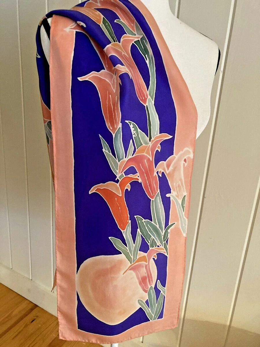Hand Painted Scarves From Maui