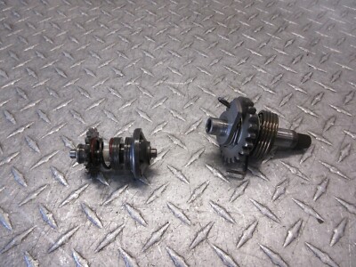 94-04 1994 YAMAHA YZ125 OEM POWER VALVE SHAFT & KICK START SHAFT W ...