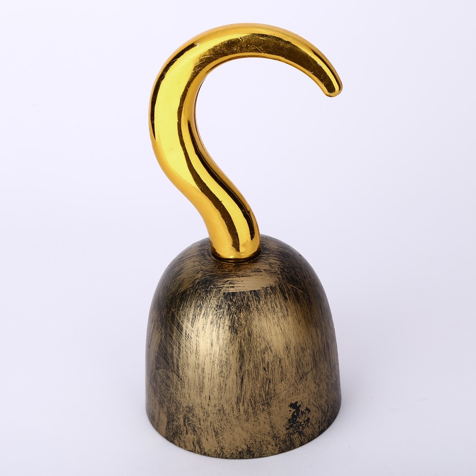 FEESHOW Plastic Pirate Hook Captain Hand Hooks Loop Cosplay Fancy Dress ...