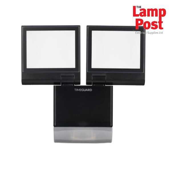 Timeguard LED200PIRBP 17W LED Compact Floodlight Twin Flood With PIR ...