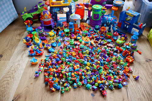 HUGE JOB LOT SUPER THINGS SUPERTHINGS SUPERZINGS VEHICLES, FIGURES ...