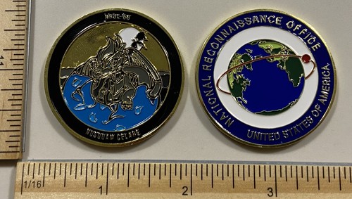 MILITARY CHALLENGE COIN - NROL-68DELTA IV-H-ULA USSF DOD NRO Classified ...