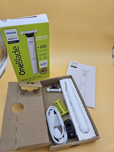 Norelco Philips OneBlade Intimate Trim & Shave Pubic Area Shaver ...