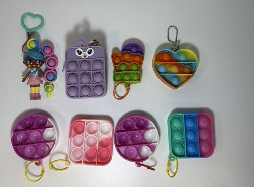 Pop - Its Key Chains/Backpack Danglers - LOT (8) | eBay