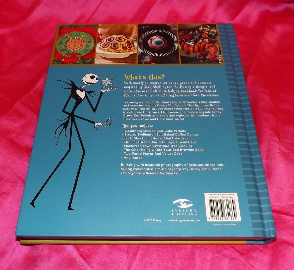 💥The Nightmare Before Christmas: The Official Baking Cookbook Sandy K ...