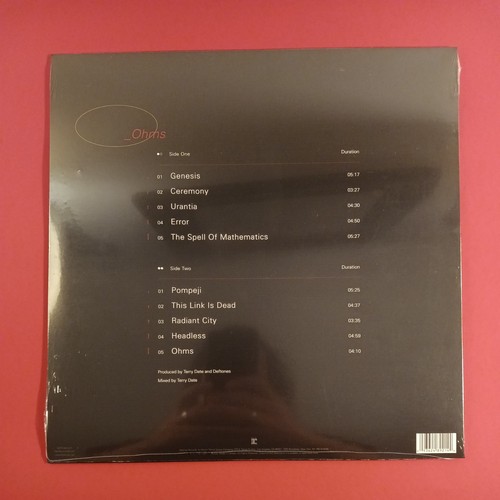 Deftones - Ohms - Vinyl LP - NEW! (2020) | eBay