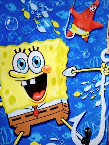 Spongebob Squarepants & Patrick Fleece Throw Blanket Twin | eBay