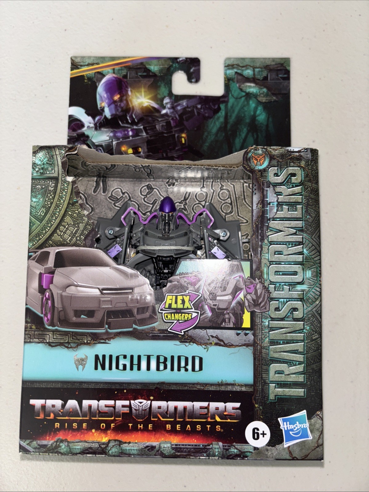 Transformers Rise Of The Beast 4.5 Inch Nightbird Action Figure Hasbro ...