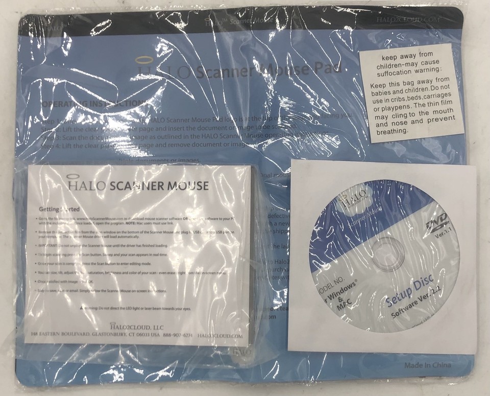 Halo2Cloud HALO-118 Scanner Mouse | eBay