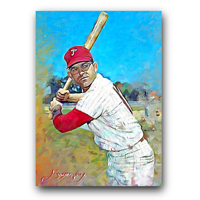 Cookie Rojas Art Card Limited 38/50 Edward Vela Signed (Philadelphia ...